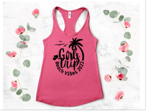 Girls trip pink mockup – Debbie's Tee's and More!